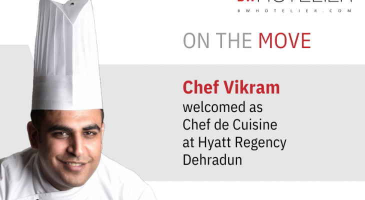 Hyatt Regency Dehradun welcomes Chef Vikram as Chef de Cuisine - BW Hotelier
